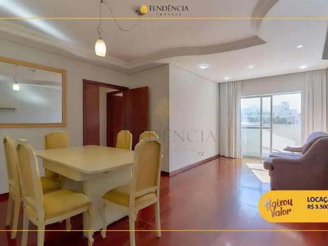 Apartamento para Locação em Curitiba/PR Juvevê 3 Quartos