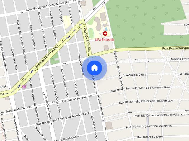Apartamento para Locação em Guarujá, Enseada, 3 dormitórios, 1 suíte, 2 banheiros, 1 vaga