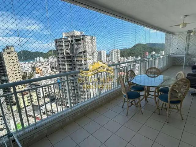 Apartamento para Locação em Guarujá/SP Jardim Astúrias 3 Quartos