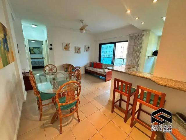 Apartamento para Locação em Guarujá/SP Pitangueiras 2 Quartos