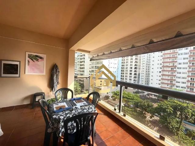 Apartamento para Locação em Guarujá/SP Pitangueiras 2 Quartos