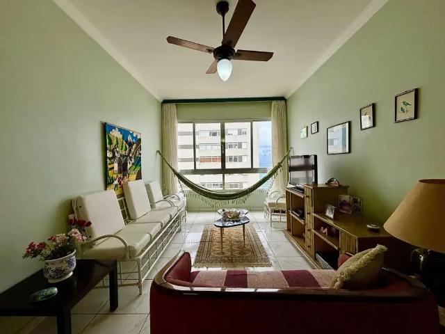 Apartamento para Locação em Guarujá/SP Pitangueiras 3 Quartos