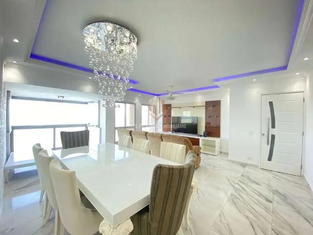 Apartamento para Locação em Guarujá/SP Pitangueiras 3 Quartos