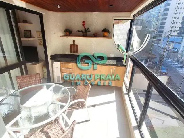 Apartamento para Locação em Guarujá/SP Pitangueiras 3 Quartos