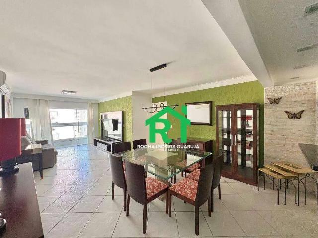 Apartamento para Locação em Guarujá/SP Pitangueiras 3 Quartos