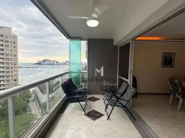 Apartamento para Locação em Guarujá/SP Pitangueiras 3 Quartos