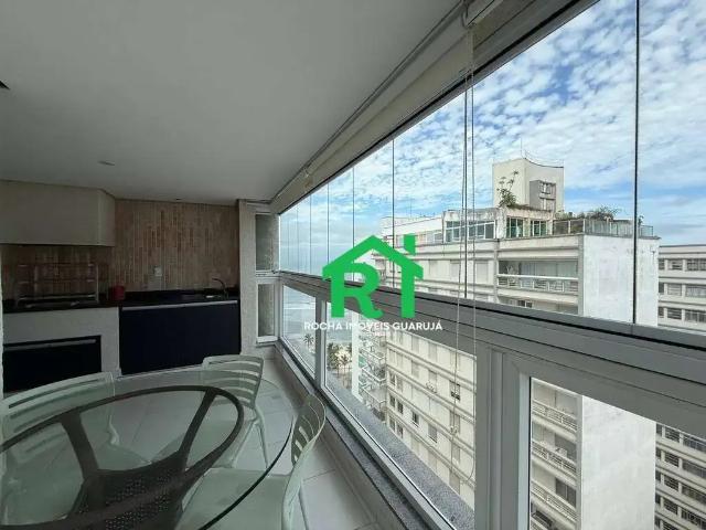 Apartamento para Locação em Guarujá/SP Pitangueiras 3 Quartos