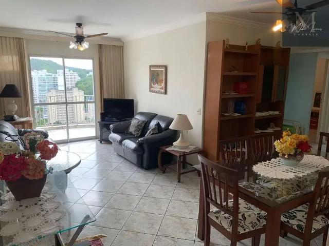 Apartamento para Locação em Guarujá/SP Pitangueiras 3 Quartos