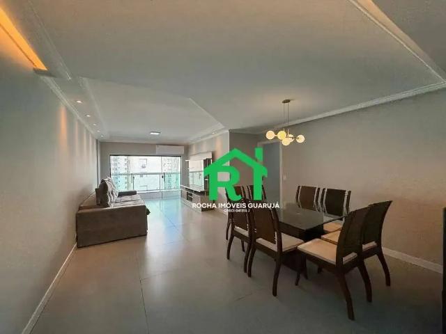 Apartamento para Locação em Guarujá/SP Pitangueiras 3 Quartos