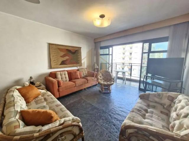 Apartamento para Locação em Guarujá/SP Pitangueiras 3 Quartos