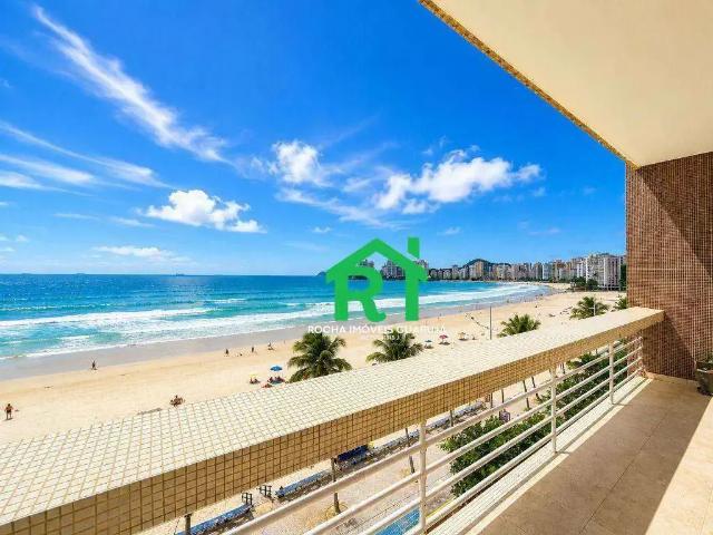 Apartamento para Locação em Guarujá/SP Pitangueiras 3 Quartos