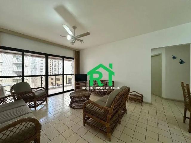 Apartamento para Locação em Guarujá/SP Pitangueiras 3 Quartos