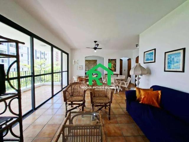 Apartamento para Locação em Guarujá/SP Pitangueiras 3 Quartos