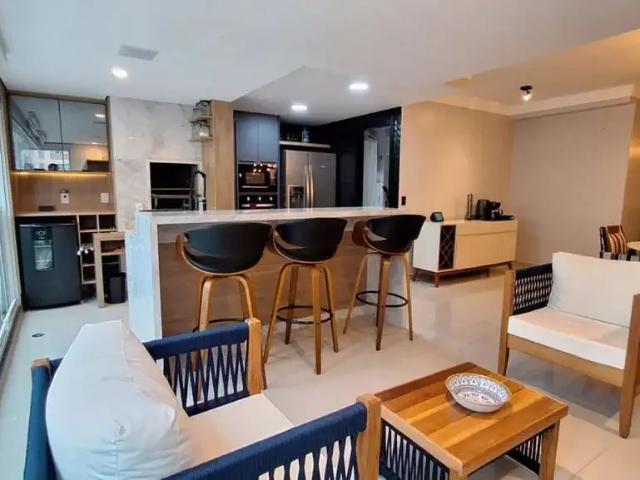 Apartamento para Locação em Guarujá/SP Pitangueiras 3 Quartos