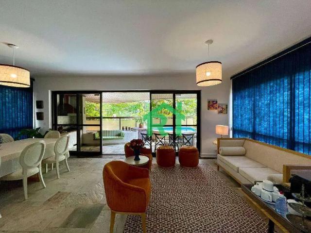 Apartamento para Locação em Guarujá/SP Pitangueiras 3 Quartos