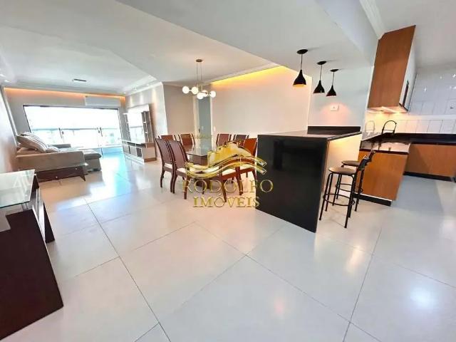 Apartamento para Locação em Guarujá/SP Pitangueiras 3 Quartos