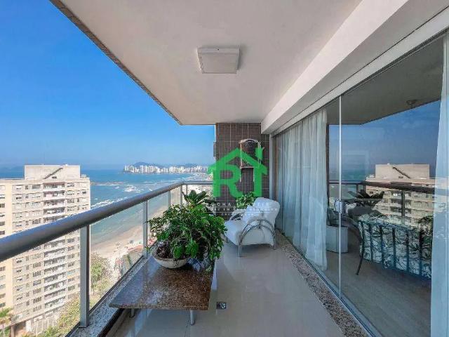 Apartamento para Locação em Guarujá/SP Pitangueiras 4 Quartos