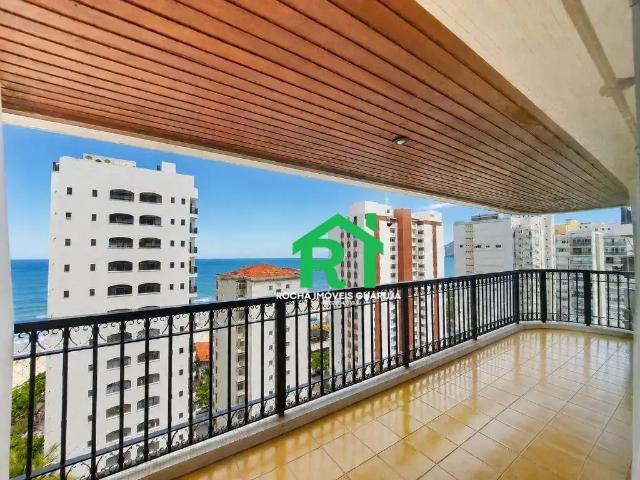 Apartamento para Locação em Guarujá/SP Pitangueiras 4 Quartos