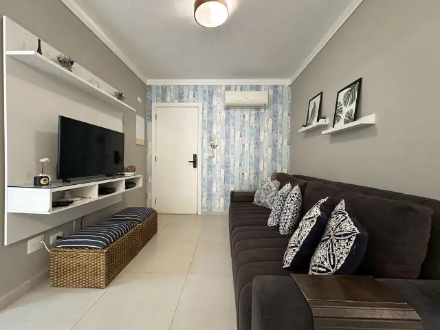 Apartamento para Locação em Guarujá/SP Tortuga 2 Quartos