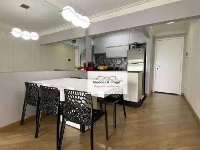 Apartamento para Locação em Guarulhos/SP Vila Augusta 3 Quartos