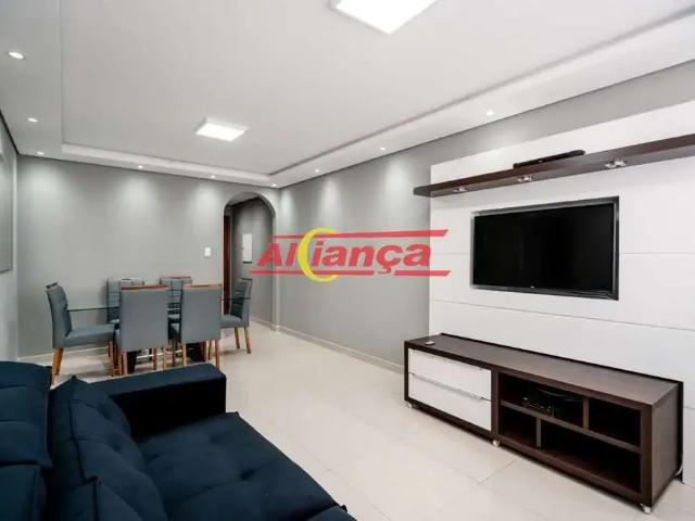Apartamento para Locação em Guarulhos/SP Gopoúva 3 Quartos