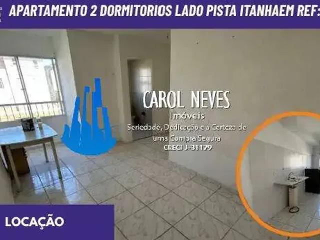 Apartamento para Locação em Itanhaém/SP Jardim Oásis 2 Quartos