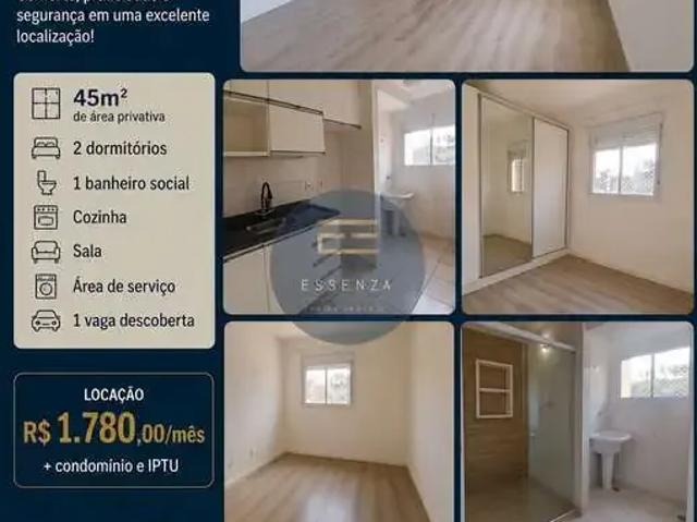 Apartamento para Locação em Jundiaí/SP Residencial Santa Giovana 2 Quartos
