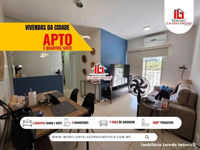 Apartamento para Locação em Manaus/AM Colônia Santo Antônio 3 Quartos