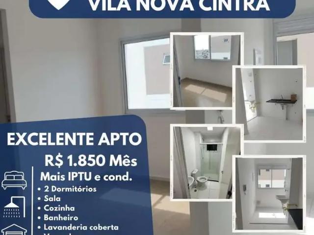 Apartamento para Locação em Mogi das Cruzes/SP Vila Nova Cintra 2 Quartos