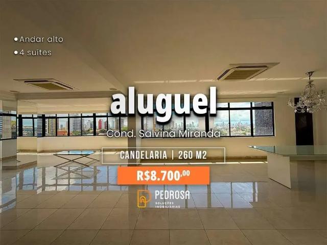 Apartamento para Locação em Natal/RN Candelária 4 Quartos