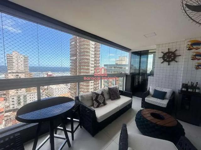 Apartamento para Locação em Praia Grande/SP Tupi 3 Quartos