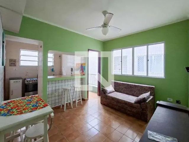 Apartamento para Locação em Praia Grande/SP Vila Caiçara 1 Quartos