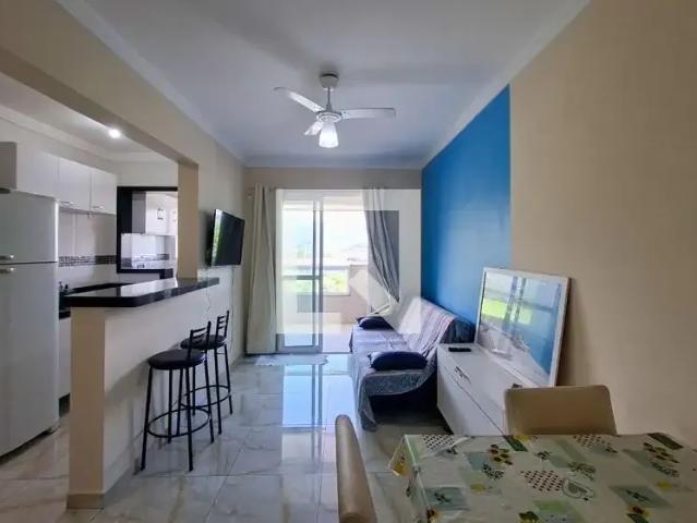 Apartamento para Locação em Praia Grande/SP Vila Caiçara 1 Quartos