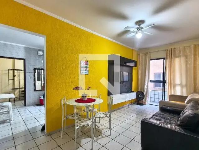Apartamento para Locação em Praia Grande/SP Vila Caiçara 1 Quartos