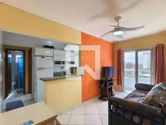 Apartamento para Locação em Praia Grande/SP Vila Caiçara 1 Quartos
