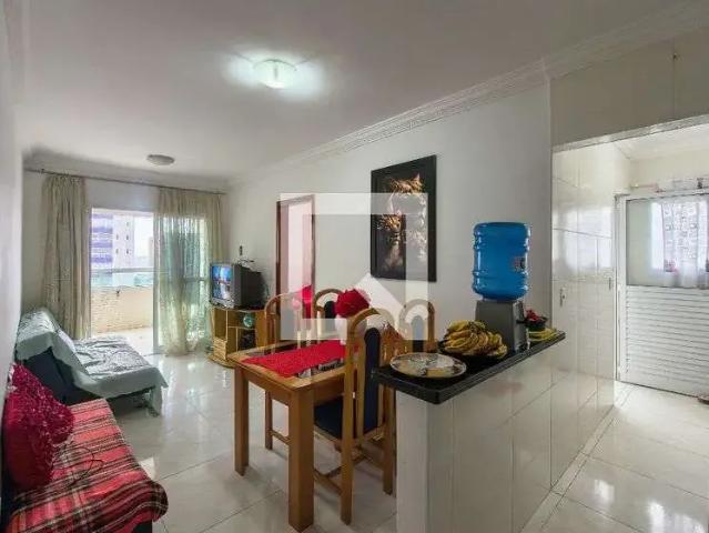 Apartamento para Locação em Praia Grande/SP Vila Caiçara 1 Quartos