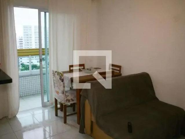 Apartamento para Locação em Praia Grande/SP Vila Caiçara 1 Quartos