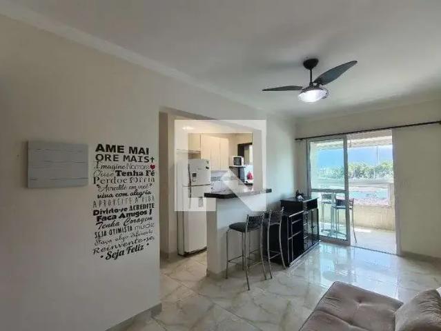 Apartamento para Locação em Praia Grande/SP Vila Caiçara 1 Quartos