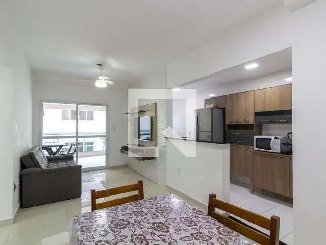 Apartamento para Locação em Praia Grande/SP Vila Caiçara 2 Quartos