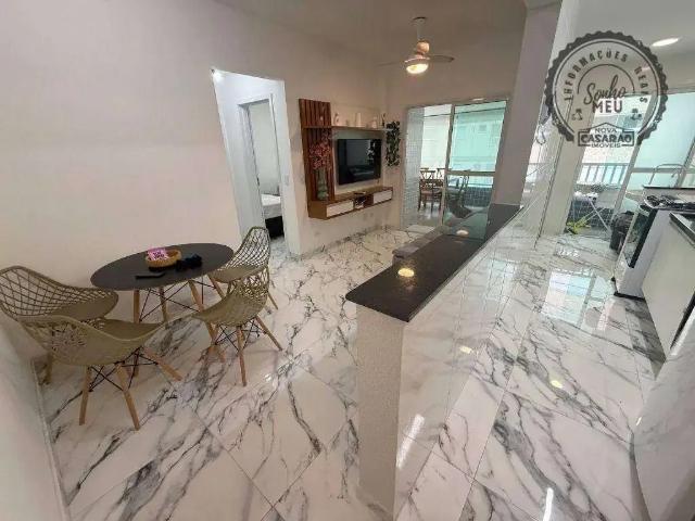 Apartamento para Locação em Praia Grande/SP Vila Caiçara 2 Quartos