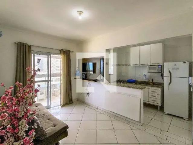 Apartamento para Locação em Praia Grande/SP Balneário Maracanã 1 Quartos