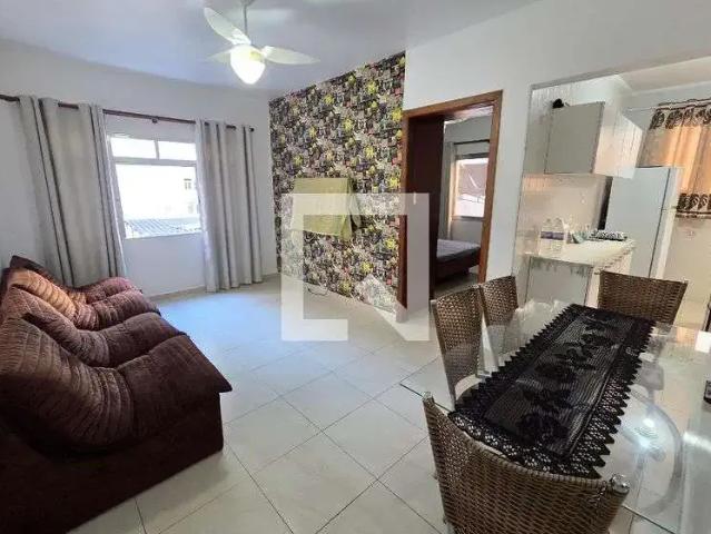 Apartamento para Locação em Praia Grande/SP Canto do Forte 1 Quartos