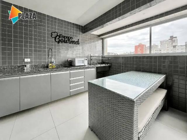 Apartamento para Locação em Praia Grande/SP Canto do Forte 1 Quartos