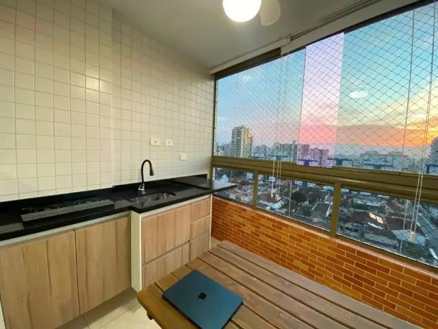 Apartamento para Locação em Praia Grande/SP Canto do Forte 2 Quartos