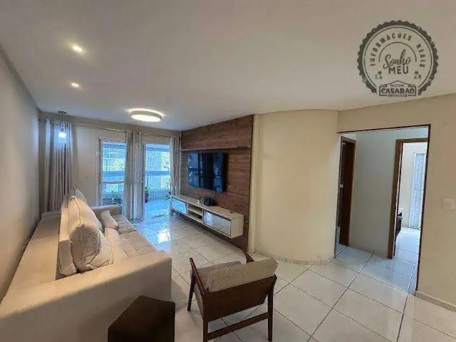 Apartamento para Locação em Praia Grande/SP Canto do Forte 3 Quartos