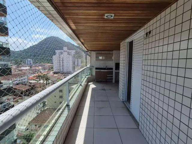 Apartamento para Locação em Praia Grande/SP Canto do Forte 3 Quartos