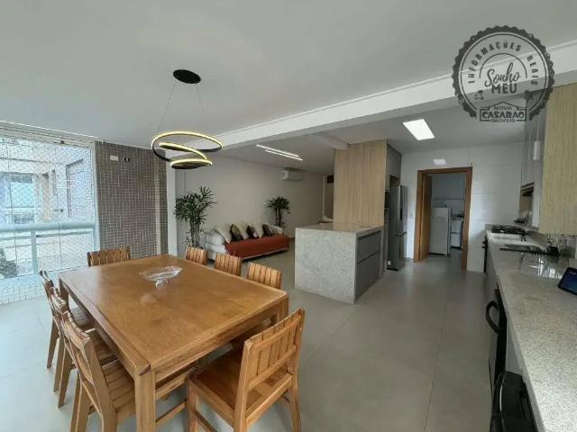 Apartamento para Locação em Praia Grande/SP Canto do Forte 3 Quartos