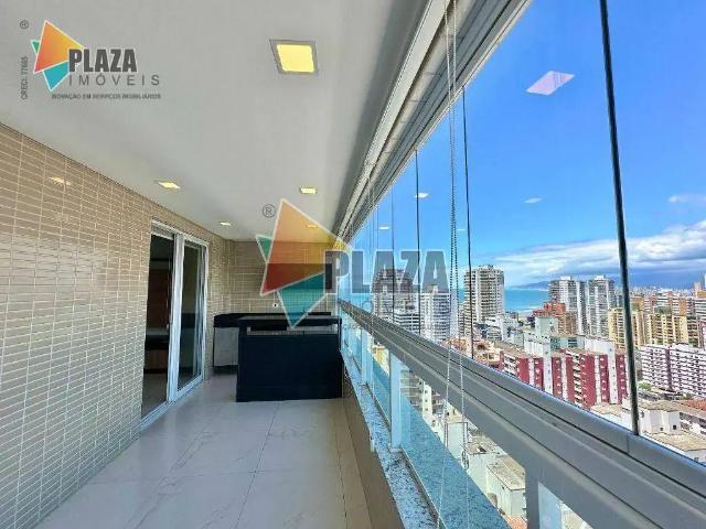 Apartamento para Locação em Praia Grande/SP Canto do Forte 3 Quartos
