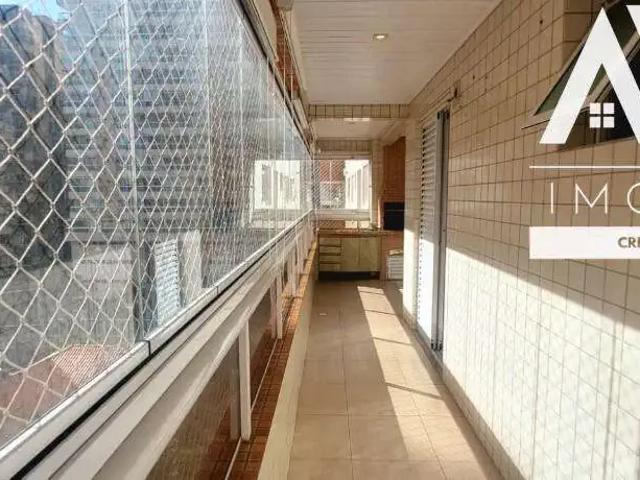 Apartamento para Locação em Praia Grande/SP Canto do Forte 3 Quartos