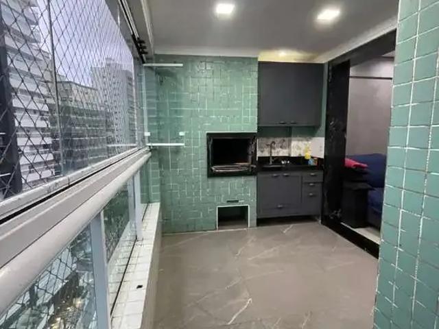 Apartamento para Locação em Praia Grande/SP Canto do Forte 3 Quartos